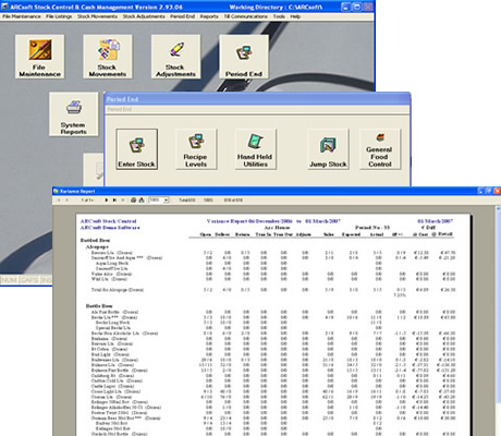 ARCsoft Ltd; Stock Control and Cash Management Systems for the Hospitality Industries